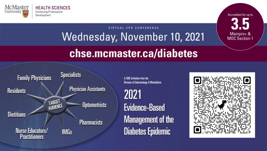 McMaster University Evidence-Based Management of the Diabetes Epidemic ...